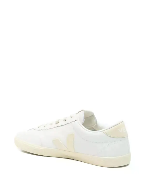 VEJA Volley Logo-detail Sneakers - White