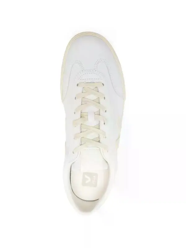 VEJA Volley Logo-detail Sneakers - White