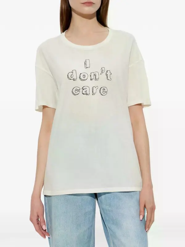R13 Printed T-shirt - Neutrals