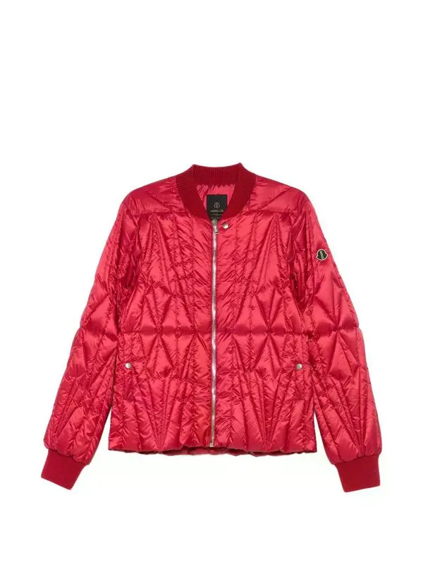 MONCLER + RICK OWENS Geocamo Flight Quilted Jacket