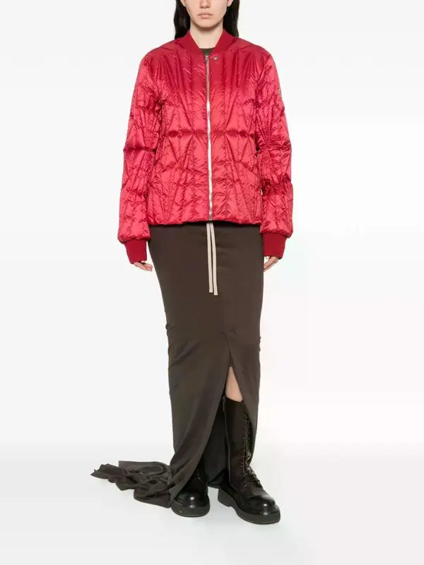 MONCLER + RICK OWENS Geocamo Flight Quilted Jacket