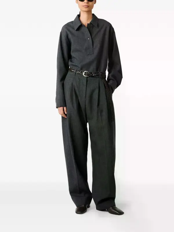 Studio Nicholson Half-placket Pinole Shirt