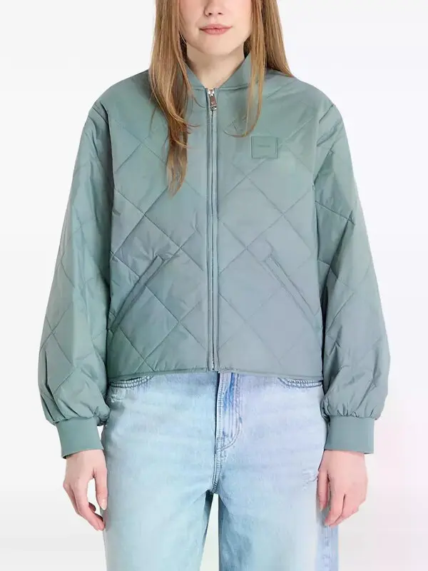 Calvin Klein Quilted Lightweight Jacket - Green