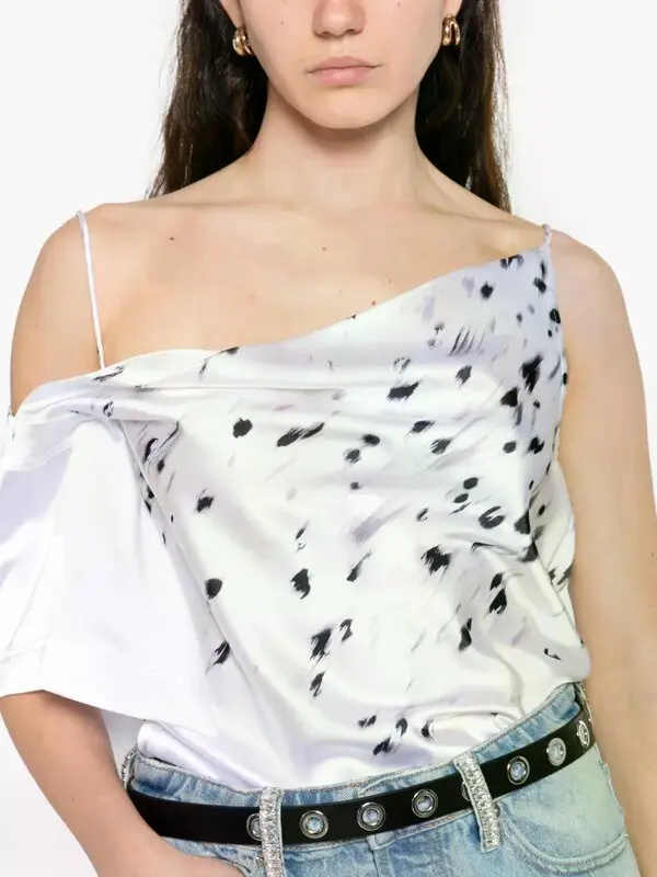 IRO PARIS Draped-detail Blouse - White