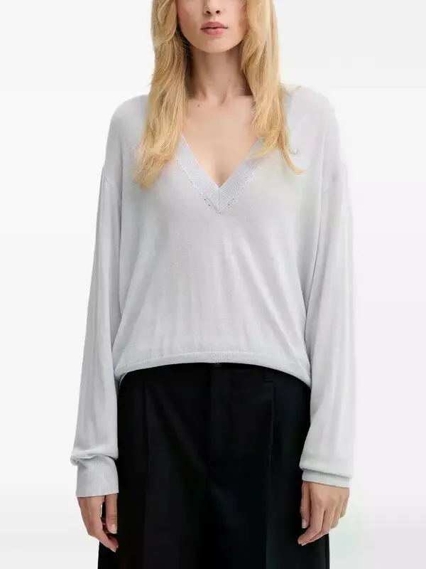 IRO PARIS V-neck Long-sleeve Sweater