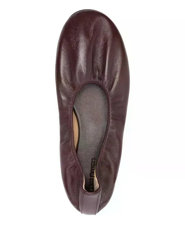 Dear Frances Balla Scrunch Ballet Flats