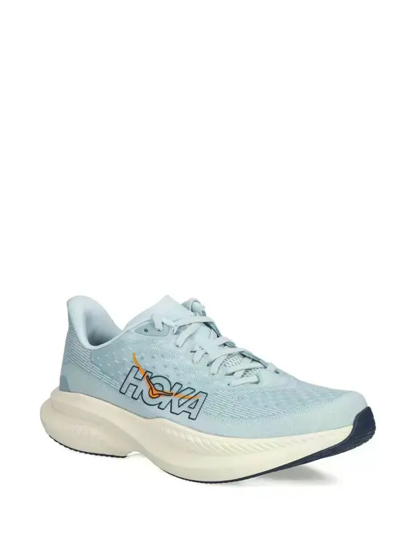 HOKA® Logo Lace-up Sneakers - Blue