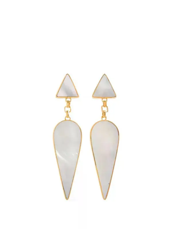 FREYA ROSE Warrioress Wonder Drop Earrings - Gold
