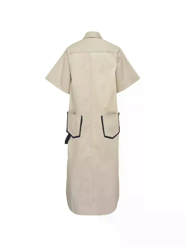 LEE MATHEWS Pocket Shirt Dress