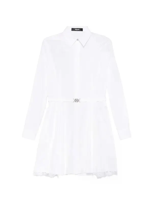 Versace Lace Insert Mini Dress