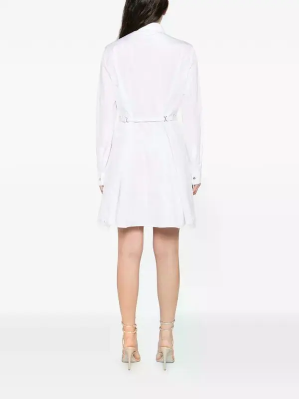 Versace Lace Insert Mini Dress