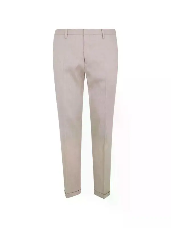 Paul Smith Cuffed Trousers - Neutrals