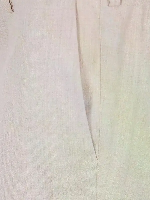Paul Smith Cuffed Trousers - Neutrals