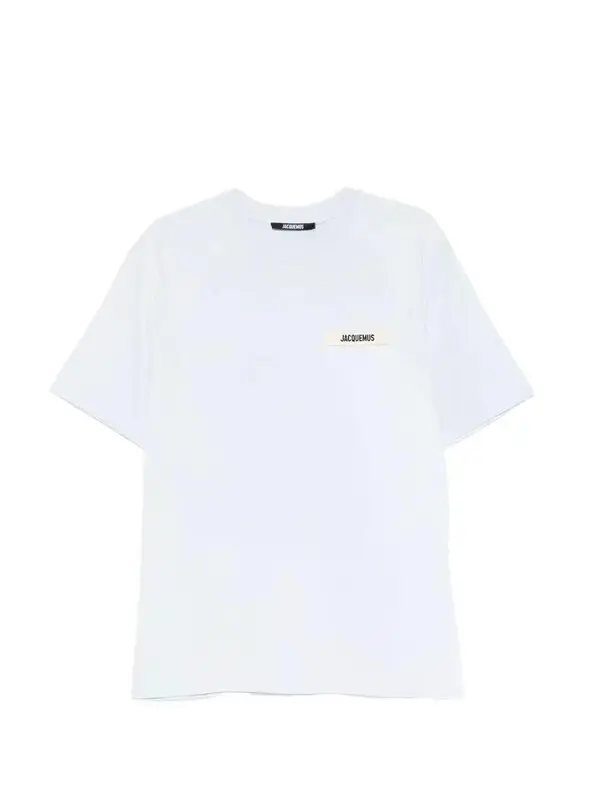 Jacquemus Logo-patch T-shirt - Blue