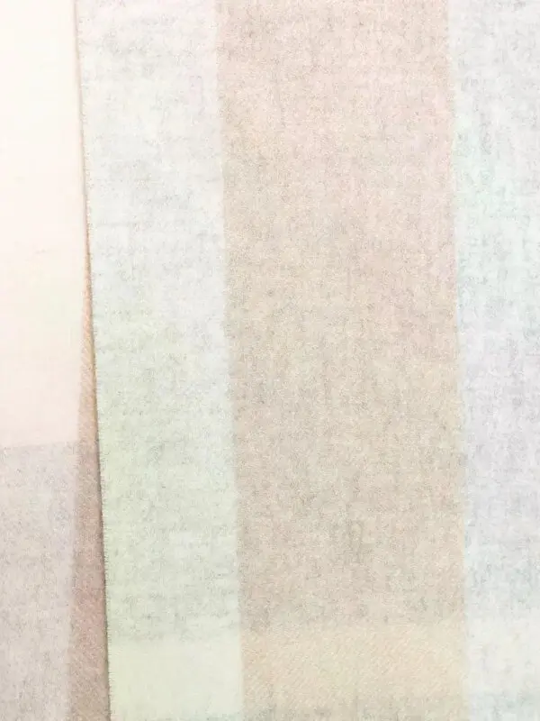 N.peal Checked Cashmere Scarf - Grey