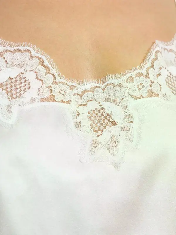 Dolce & Gabbana Laced Pyjama Top