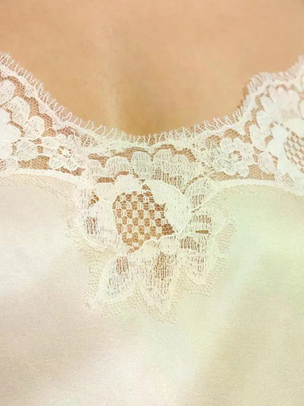 Dolce & Gabbana Laced Pyjama Top