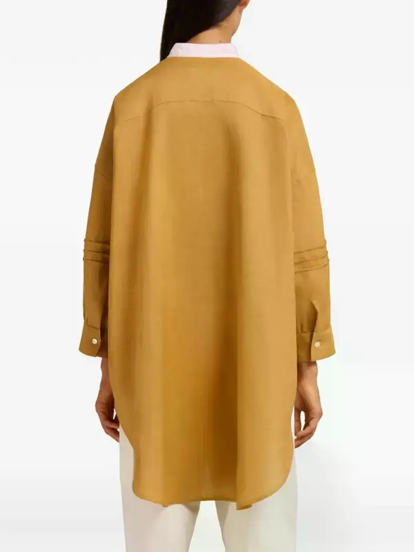 Marni Embroidered Logo Pocket Shirt