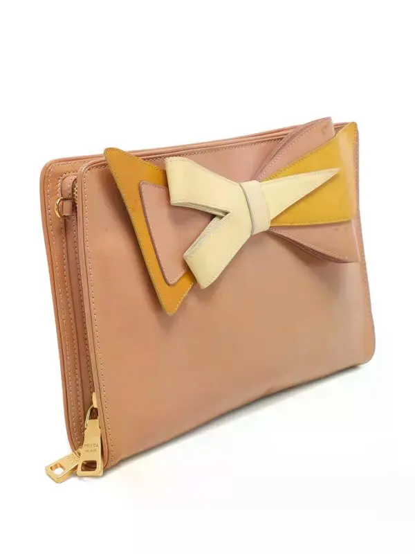 Prada Bow Adjustable-strap Shoulder Bag