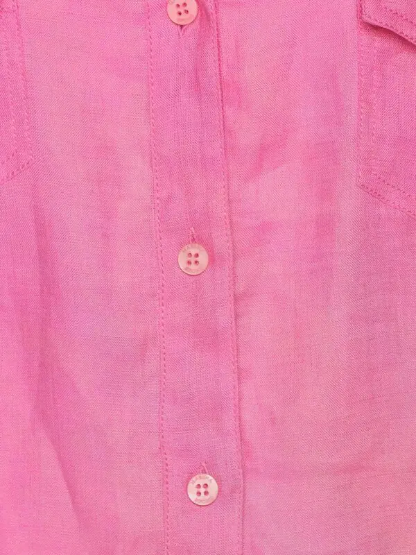 Marina Rinaldi Linen Button-up Shirt
