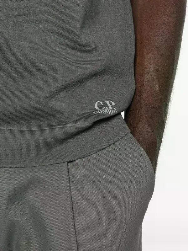 C.P. COMPANY Buttoned Polo Shirt