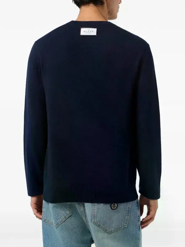 Philipp Plein Jacquard Hexagon Knitwear
