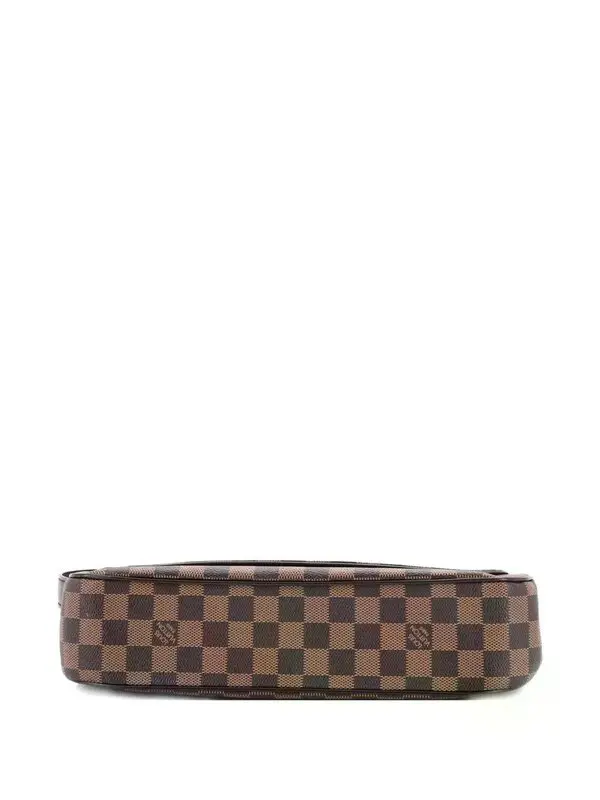 LOUIS VUITTON Aubagne Damier Shoulder Bag - Brown