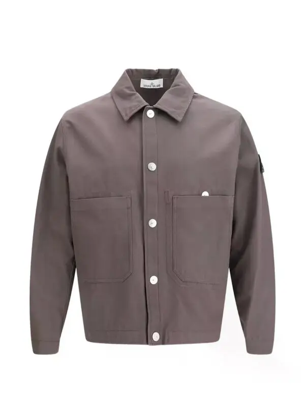 Stone Island Buttoned Patch Jacket