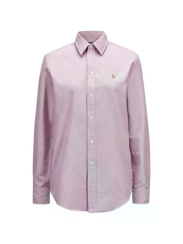 Polo Ralph Lauren Embroidered Logo Shirt - Pink