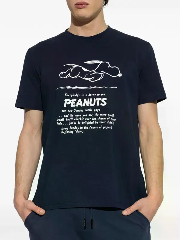 Iceberg X Peanuts Crew-neck T-shirt - Blue