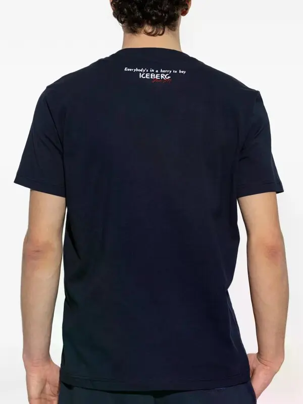 Iceberg X Peanuts Crew-neck T-shirt - Blue