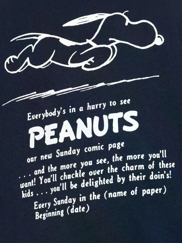 Iceberg X Peanuts Crew-neck T-shirt - Blue