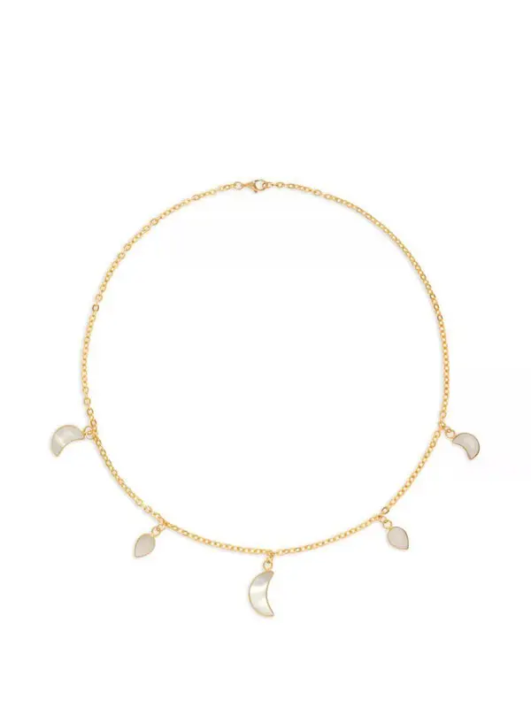 FREYA ROSE Moon Petite Necklace - Gold