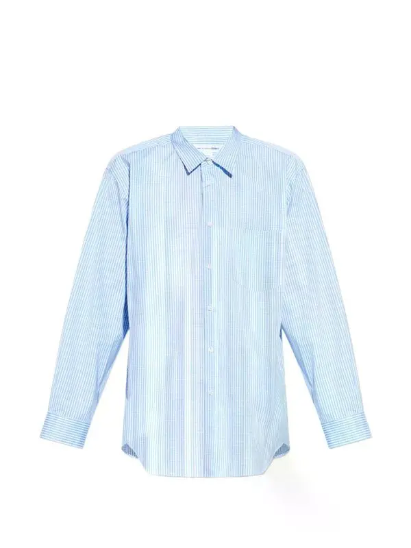 Comme Des Garçons Striped-pattern Pocket Shirt