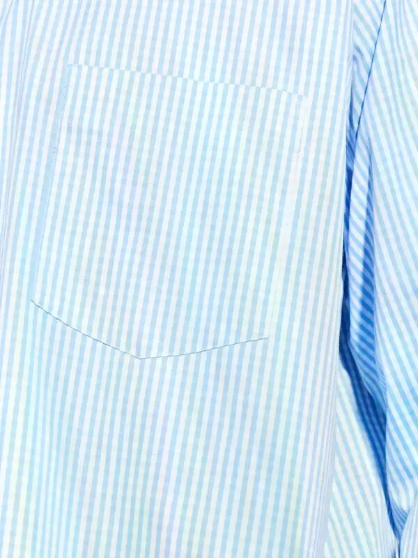 Comme Des Garçons Striped-pattern Pocket Shirt