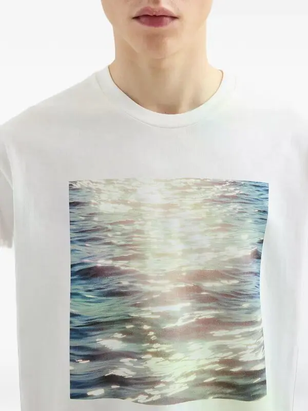 JIL SANDER Cotton Crew-neck T-shirt - White