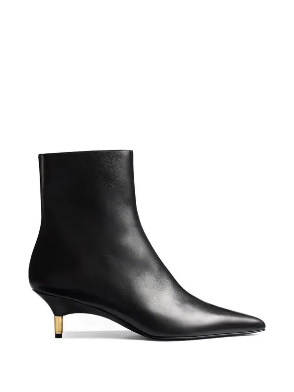 Khaite Bella Heel Boots - Black