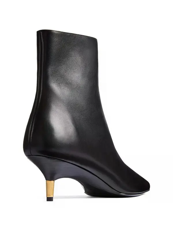 Khaite Bella Heel Boots - Black