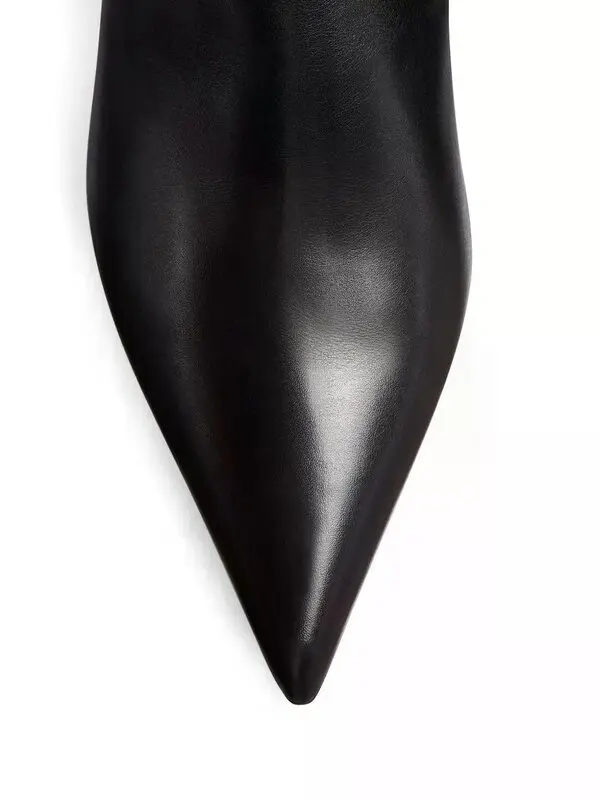 Khaite Bella Heel Boots - Black