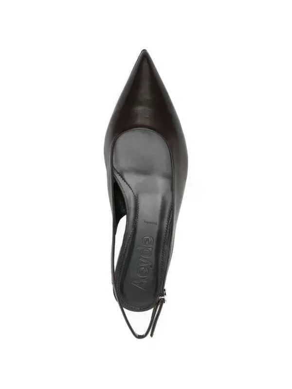 AeydĒ Annora Slingback Pumps - Brown