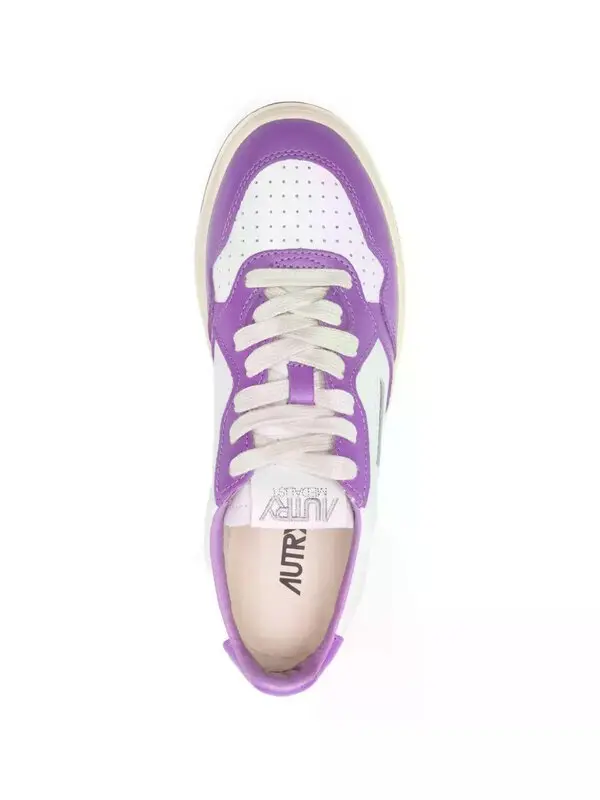 AUTRY Lace-up Perforated Sneakers