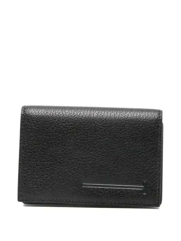 TOM FORD Leather Cardholder - Black