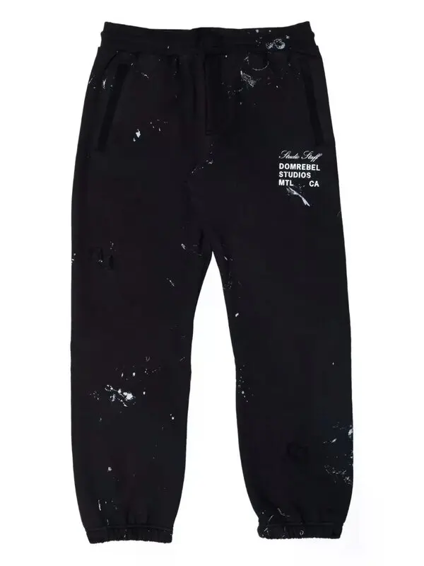 DOMREBEL Paint-splatter Sweatpants