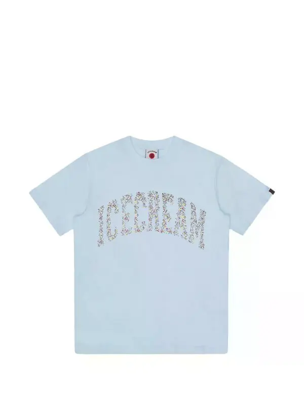 ICECREAM Logo-detail T-shirt - Blue