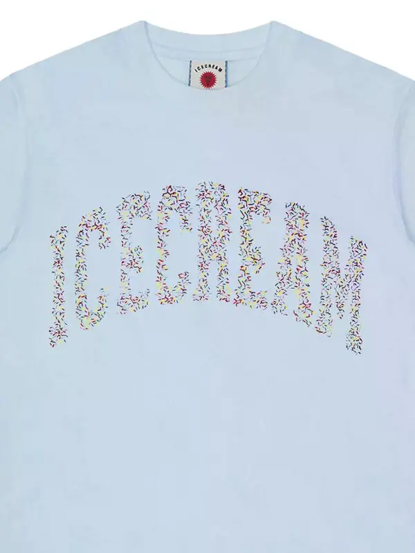 ICECREAM Logo-detail T-shirt - Blue