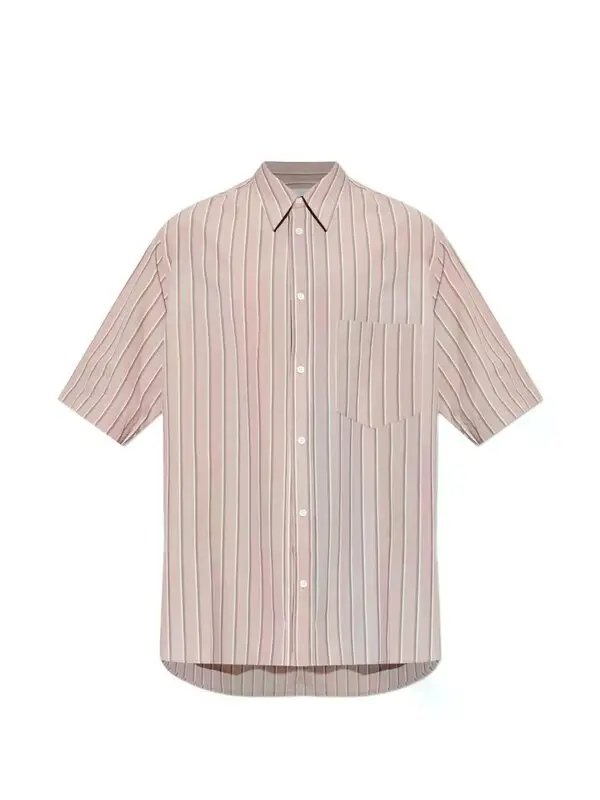 MARANT Striped Pocket Shirt - Pink