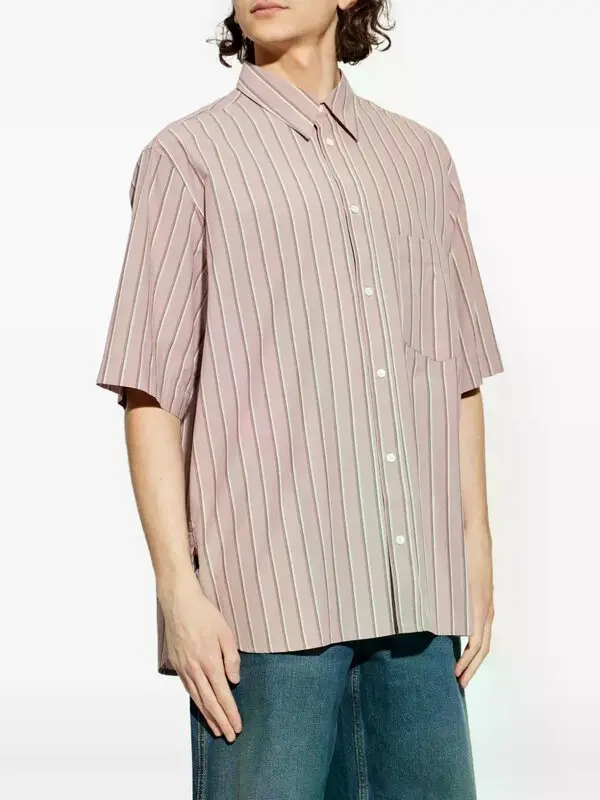MARANT Striped Pocket Shirt - Pink