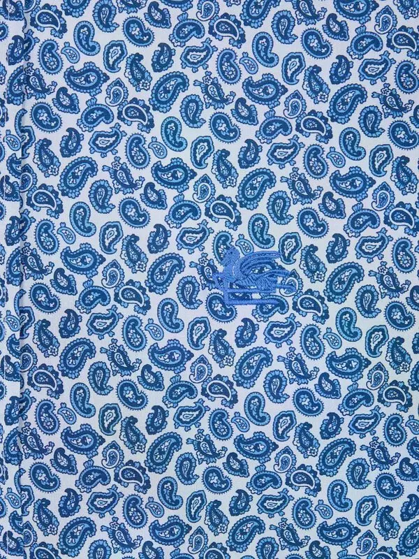 Etro Paisley-print Shirt - Blue