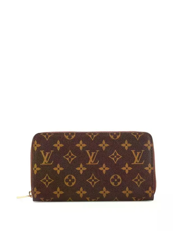 LOUIS VUITTON Zippy Wallet Monogram Canvas Small Wallets