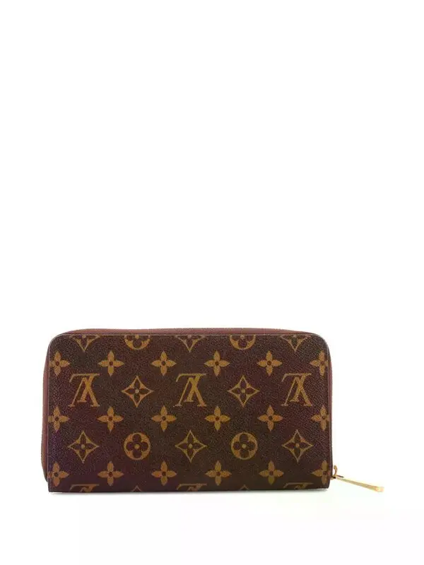 LOUIS VUITTON Zippy Wallet Monogram Canvas Small Wallets